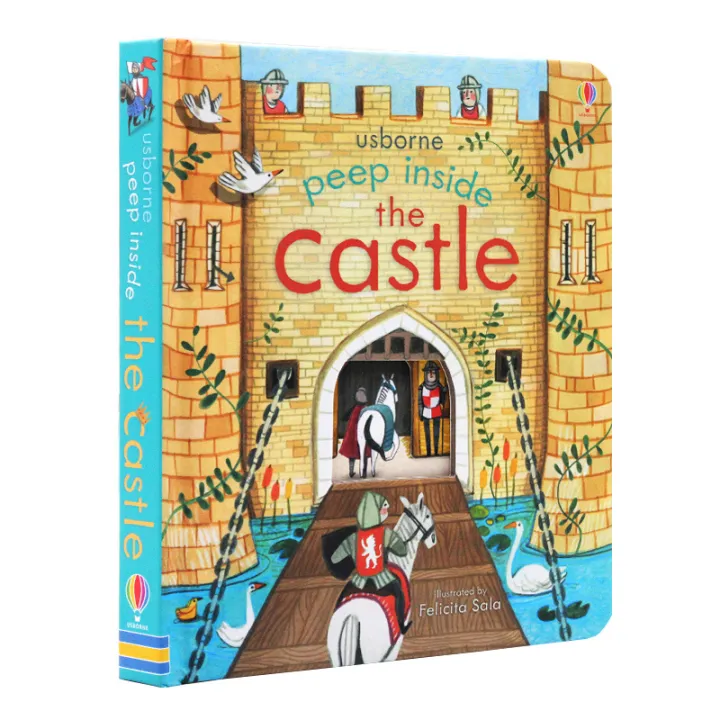 Usborne peep inside the castle Enlightenment Early Education Cognitive ...