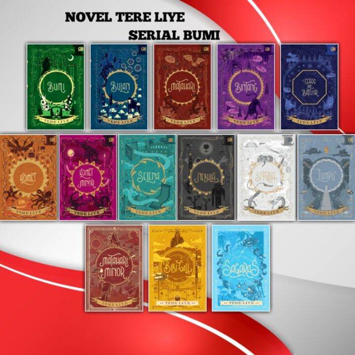 Buku Novel Tere Liye Series Bumi Paket Serial Terbaru TereLiye : Bumi ...