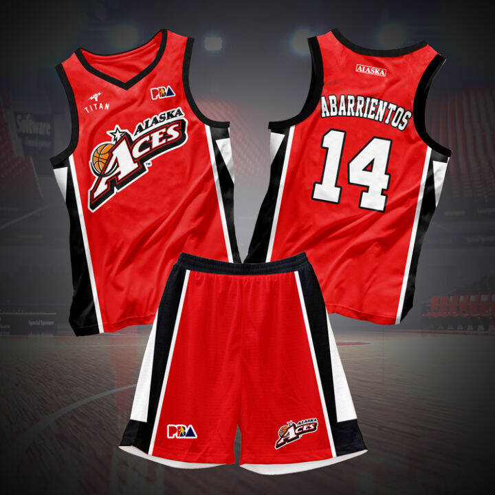 ALASKA ACES JOHNNY ABARRIENTOS 14 RED FULL SUBLIMATION HIGH QUALITY ...