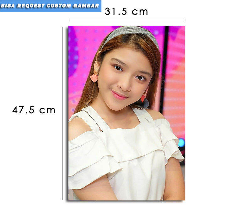 Poster Tiara Andini Ukuran A3/Poster Tiara Andini/Bisa Custom | Lazada ...