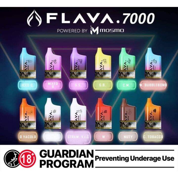 FLAVA MOSMO 7000/8000 puffs | Lazada PH
