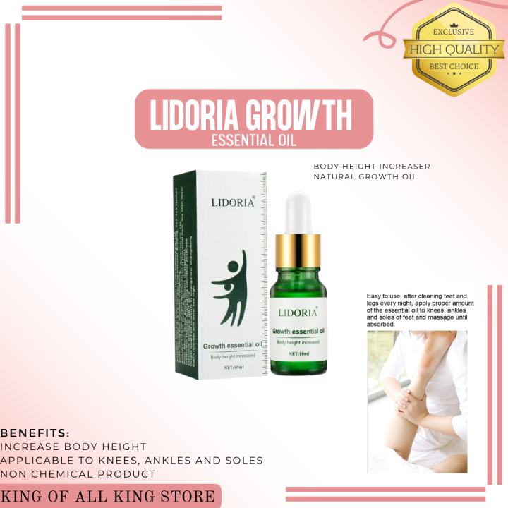BEST SELLING!!!! LIDORIA Height Growth Essential Oil Height Increasing ...