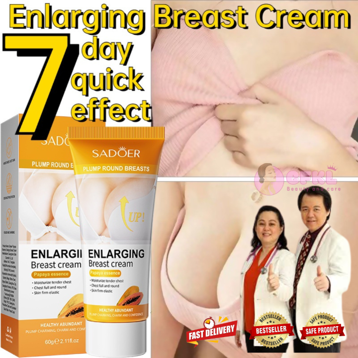 Authentic SADOER 100% organic breast enhancer papaya cream pampalaki ng boobs lift firming ...