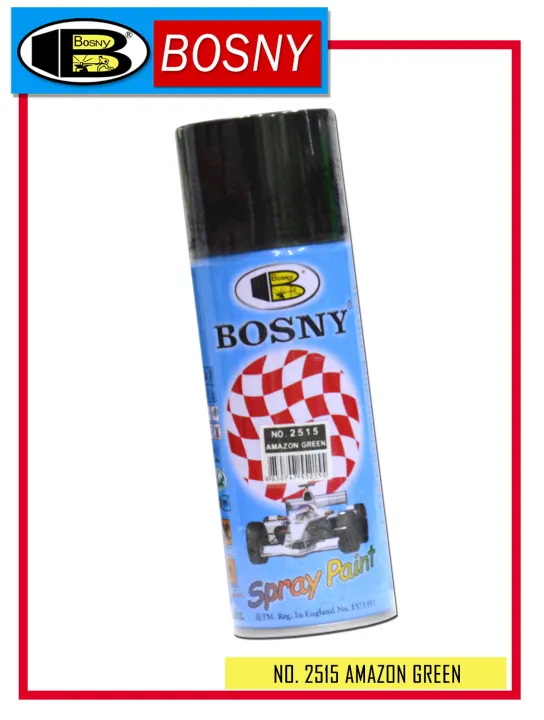 Bosny Spray Paint No. 2515 Metallic Amazon Green | Lazada PH