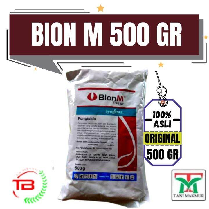 Fungisida Bion M 500 Gram Produk Syangenta | Lazada Indonesia