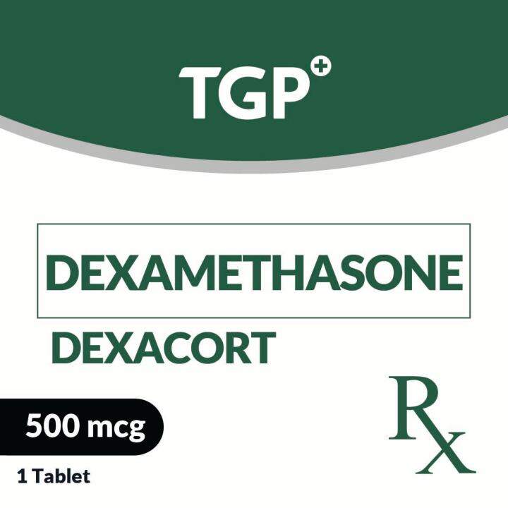 Rx: DEXACORT Dexamethasone Tab 500mcg | Lazada PH