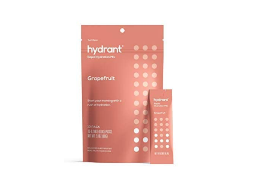 Hydrant Hydrate Grapefruit (10 Stick Packs) Electrolyte Powder Rapid ...