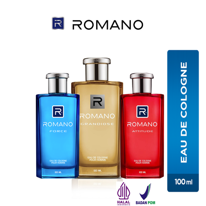 ROMANO PARFUM PRIA ROMANO PARFUM EUA DE COLOGNE ROMANO PARFUM TUBUH ...