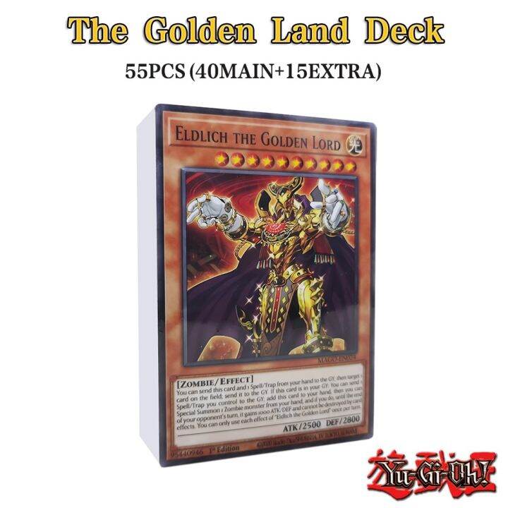 Master Duel YU GI OH Board Game 55 Pcs/Set Yugioh Cards Eldlich Eldland ...