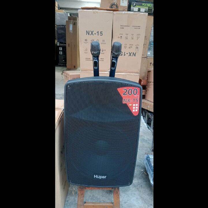 Huper NX15 Speaker Portable Aktif 15" with Bluetooth Original NX-15 ...