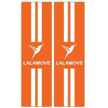 Bywafaz Car Plat Stickers / Plat Stiker Kereta - Kurier LalaMove | Lazada