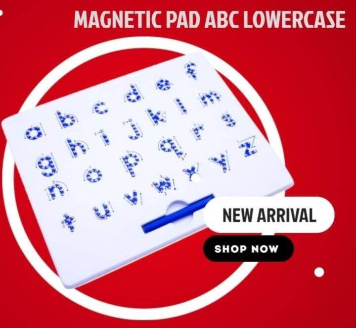 (ABC Lowercase) Magnetic Pad Alphabets Pre Writing Learning | Lazada