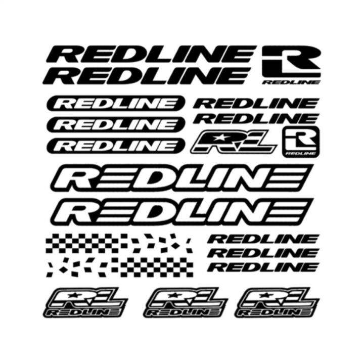 For Redline Stickers Decals Bicycles Bikes Cycles Frames Forks Mountain ...