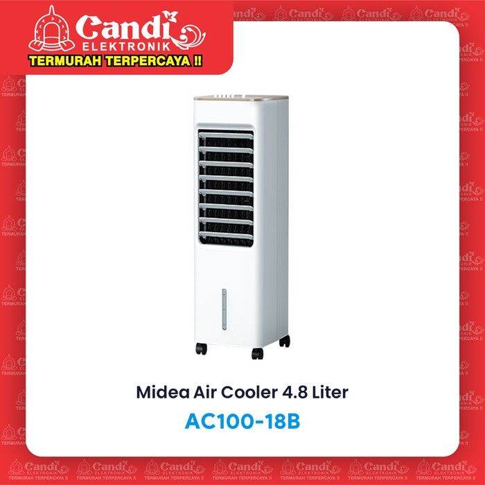 MIDEA AIR COOLER AC100-18B Penyejuk Udara Kapasitas 6 liter | Lazada ...