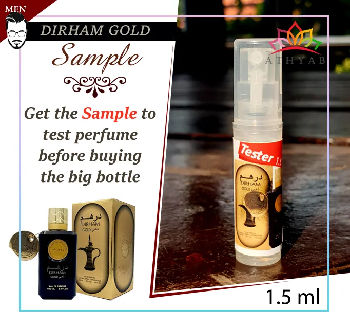 DIRHAM GOLD ARABIC PERFUME 1.5ML | Lazada