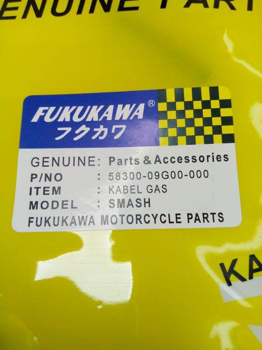 Kabel Gas Smash merk Fukukawa | Lazada Indonesia