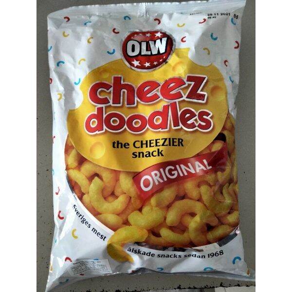 ฟินเวอร์🔹 Olw Cheez Doodles Cheese Snacks 160g มีจำนวนจำกัด | Lazada.co.th