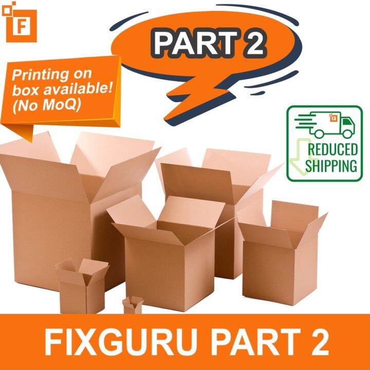 Fixguru Carton box. Small Medium to Big Carton Box / Kotak sederhana ... Fixguru Carton box. Small Medium to Big Carton Box / Kotak sederhana ...