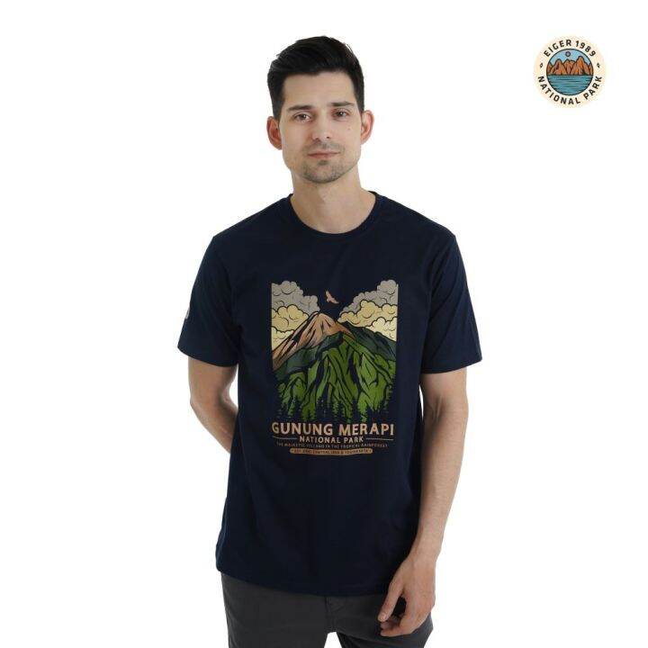 EIGER GUNUNG MERAPI NATIONAL PARK TEES | Lazada Indonesia