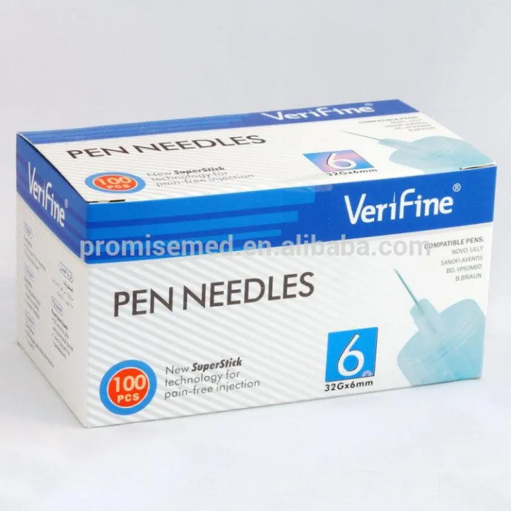 Verifine insulin pen needles 32G 6mm | Lazada