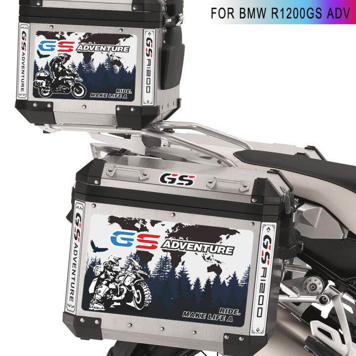 Trunk R 1200 GS GSA Motorcycle Tail Top Side Box Cases Stickers ...