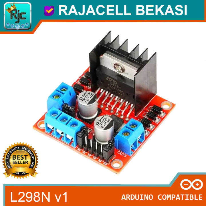 L298N Motor Driver Module for Motor DC , Stepper , Servo Arduino ...