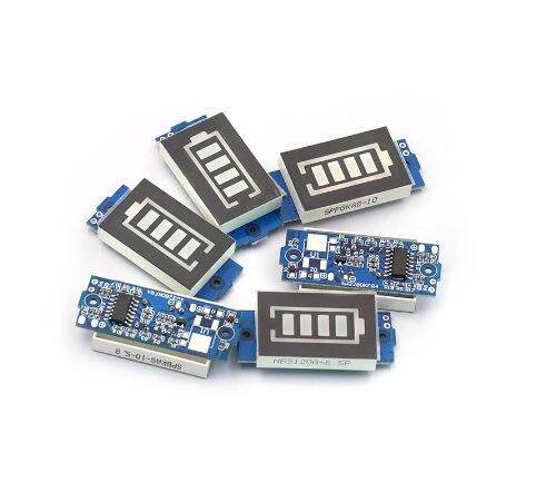 Modul Indikator Kapasitas Baterai Lithium 3.7V Tunggal Penguji Tampilan ...