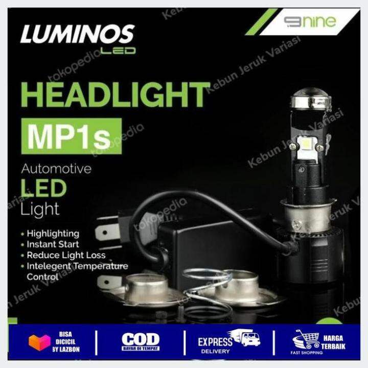 PROMOSI LAMPU LED LUMINOS H6 PROJECTOR MINI H4 HS1 PROJIE PROJI CUT OFF ...