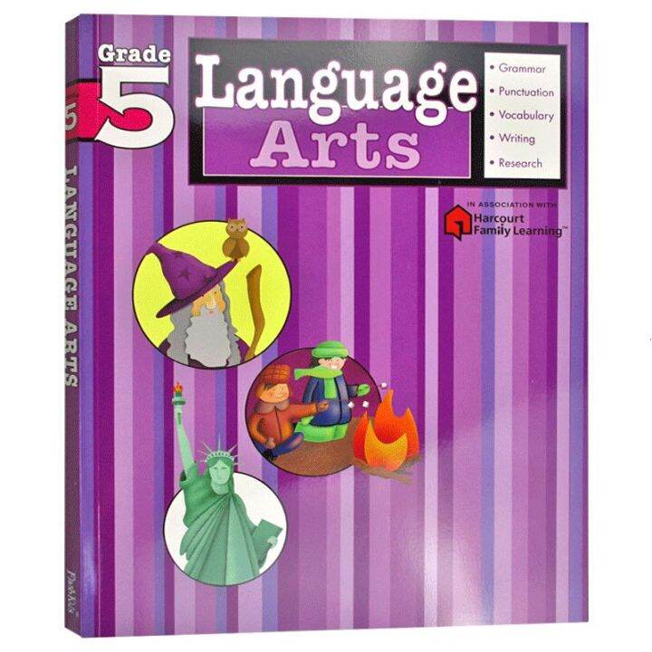 Flash Kids Language Arts Fifth Grade English original Language Arts ...