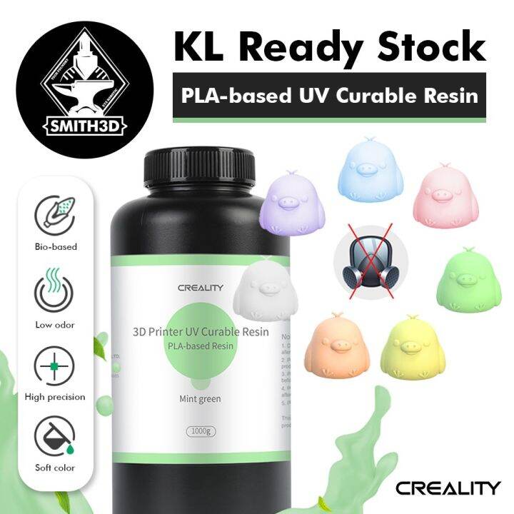 Creality PLA-based UV Curable Resin 500/1000g for Resin 3D Printer ...