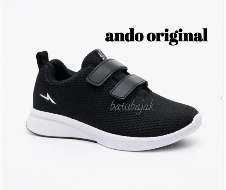 Sepatu Sekolah/Sepatu Ando Original/Sepatu Hitam | Lazada Indonesia