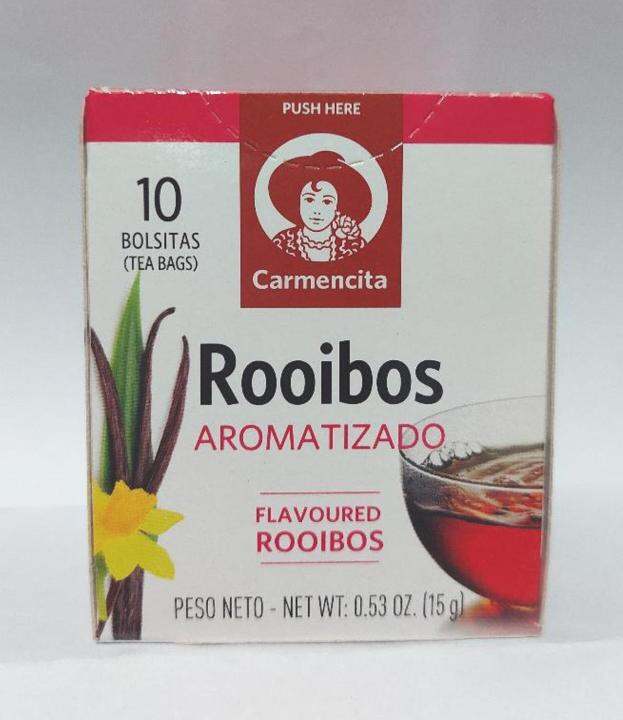 Carmencita Flavoured Rooibos Tea - 10 tea bags | Lazada PH