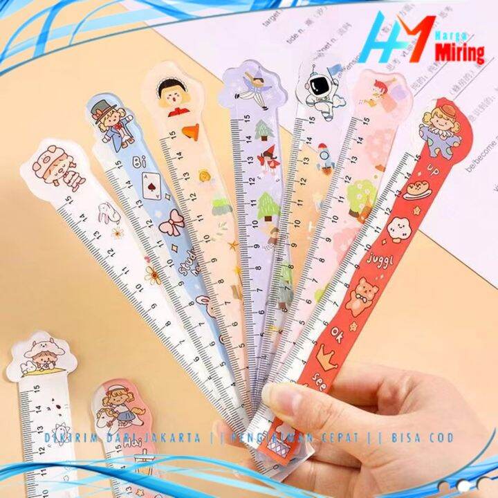 Penggaris Lucu 15 Cm Penggaris Anak Pelajar Mahasiswa Motif Astronot ...