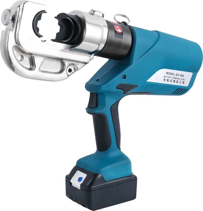 EZ-400 Powered Hydraulic Crimping Tool 16-400MM Battery Electric Cable ...