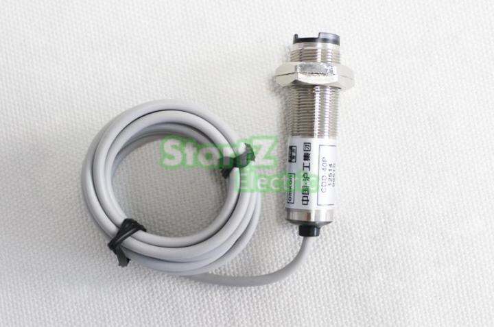 CDD-40N Cylindrical Type Photoelectric Sensor Switch DC 12-24V NPN NO ...