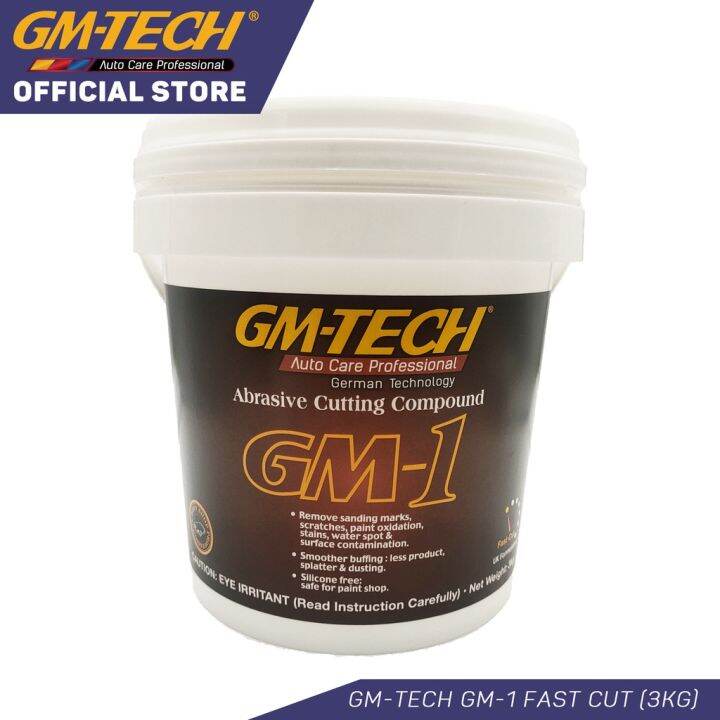GM-TECH Abrasive Cutting Compound Fast Cut (3kg) GM-1 | Lazada
