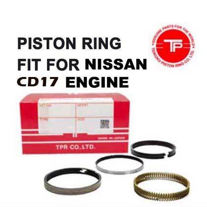 TP Piston Ring Fit for Nissan Sentra CD17 Engine | Lazada PH