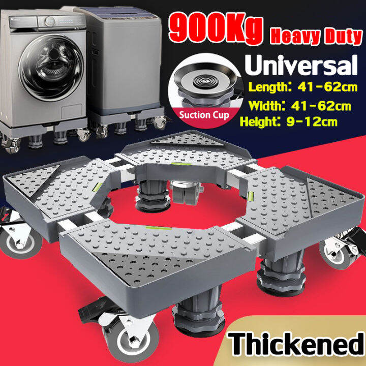 【Universal base】Washing Machine Stand Load-bearing 900KG 4/8 Foot ...