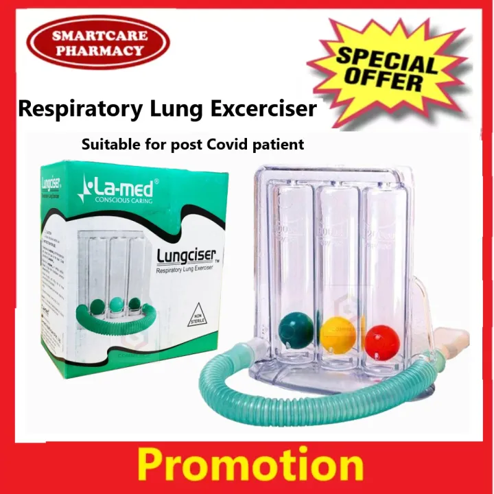 Spirometer Lungciser (Lung Excercise /Breathing Exercises System TriBall (Latihan Pernafasan ...