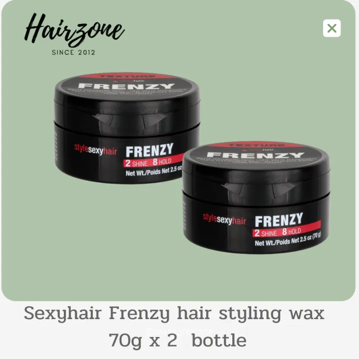 Sexyhair Frenzy bulked up texture 70g , shine level 2 , 8 level hold ...