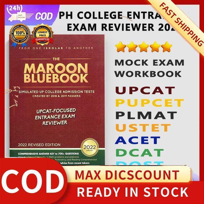 JHRDF Maroon Bluebook - Updated UPCAT Reviewer 2023 UPCAT-FOCUSED ...
