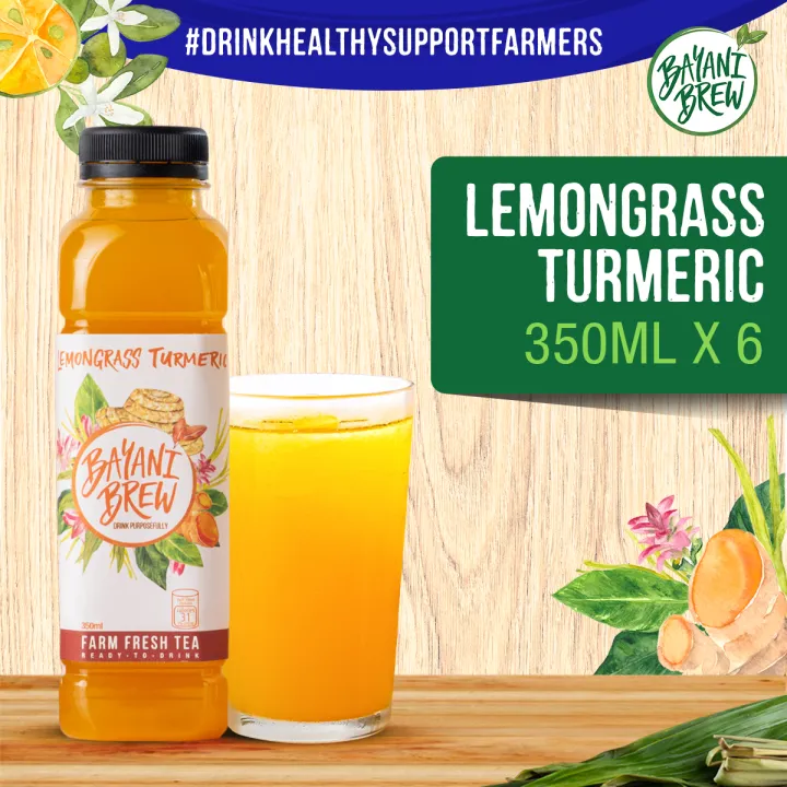 Bayani Brew Lemongrass Turmeric 6-Pack (350ml) | Lazada PH