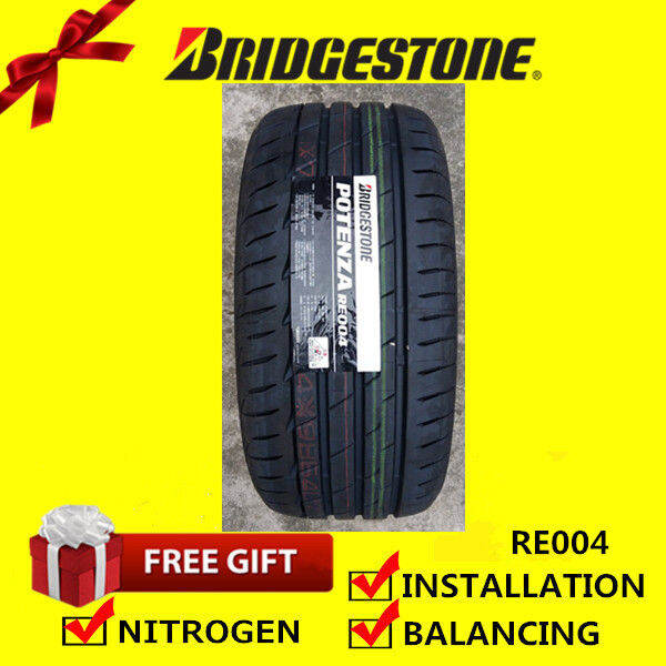 Bridgestone Potenza RE004 tyre tayar tire 245/40R18 | Lazada