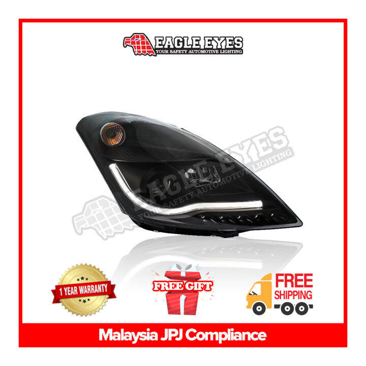 SUZUKI SWIFT 2012-2016 PROJECTOR LED DRL HEADLAMP | Lazada