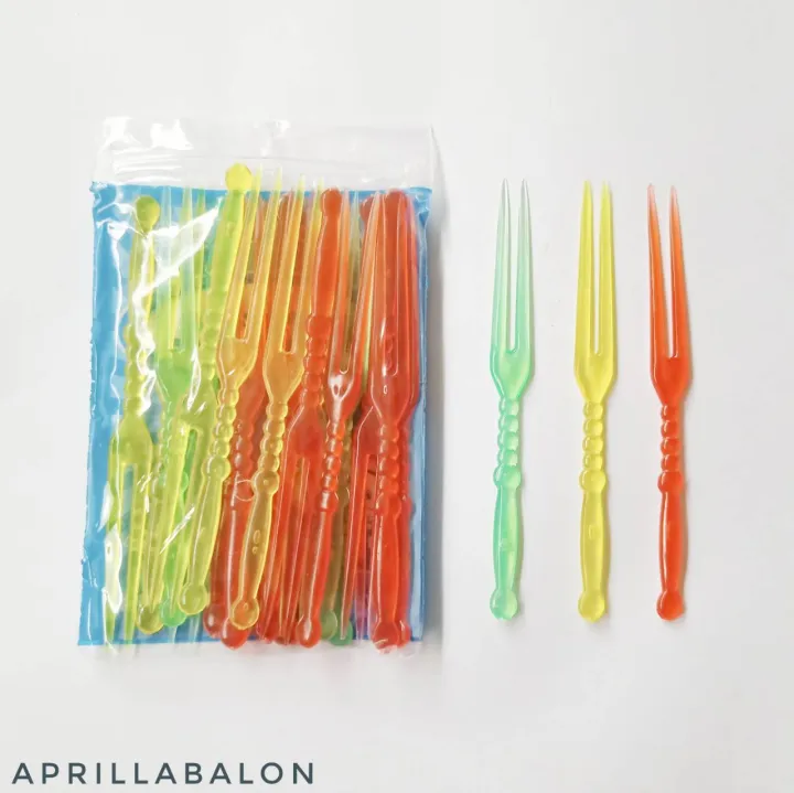 Garpu Kue Plastik isi 24 pcs | Lazada Indonesia