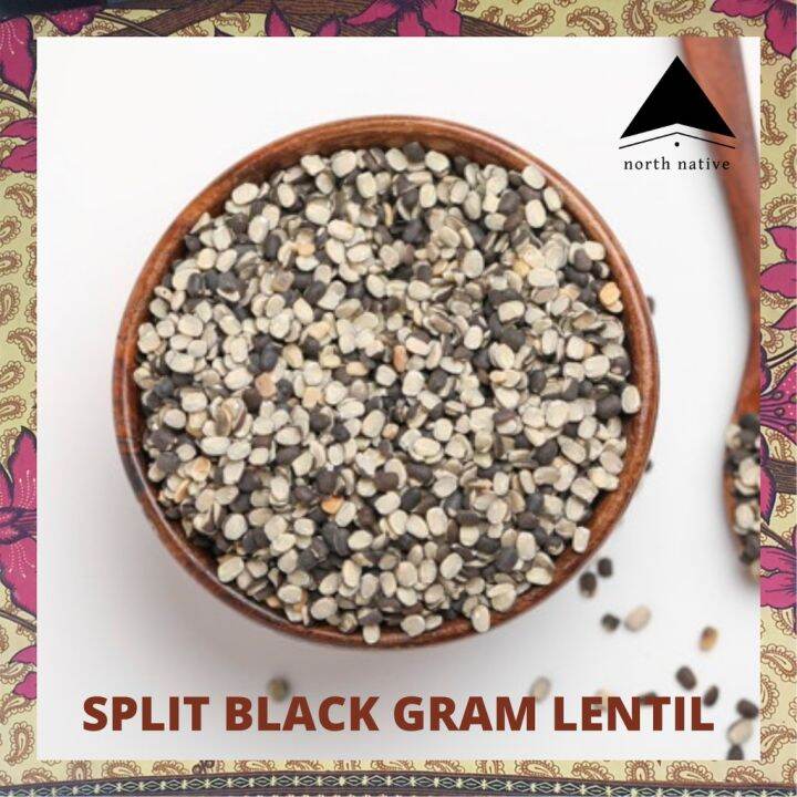 Split Black Gram Lentils (Black Matpe Beans) - Protein & Fiber Rich ...