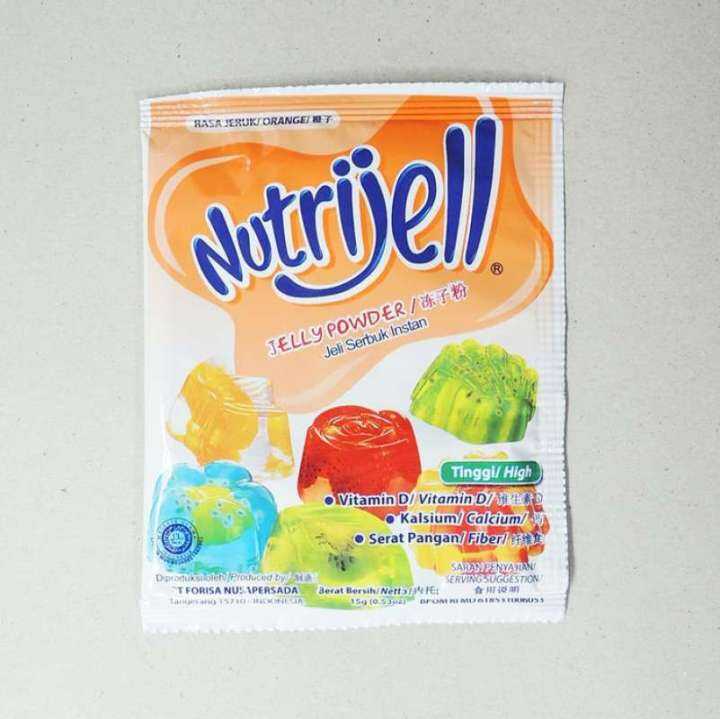 NUTRIJELL JERUK/ORANGE Sachets 12 x 15 gram | Lazada Indonesia