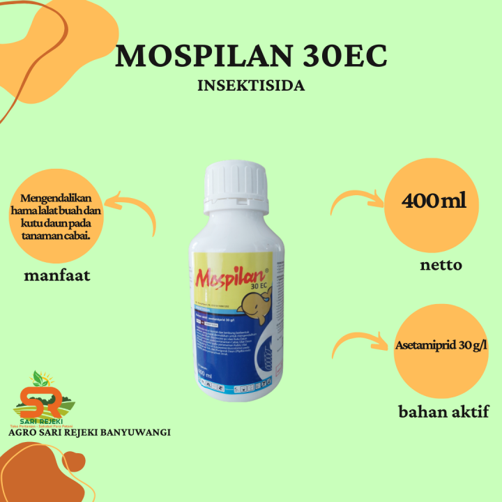 MOSPILAN 30EC 400ML INSEKTISIDA KUTU KEBUL | Lazada Indonesia