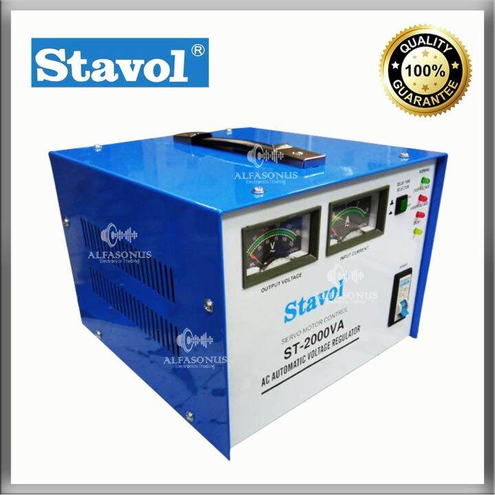 Stavol 2000W AVR / 2000 watts AVR / ST-2000VA / SVC-2000VA Automatic ...
