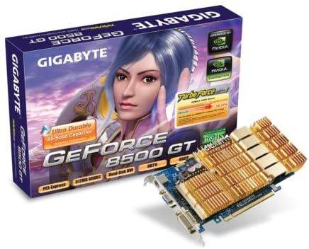 GIGABYTE GeForce 8500 GT GV-NX85T512HP | Lazada PH